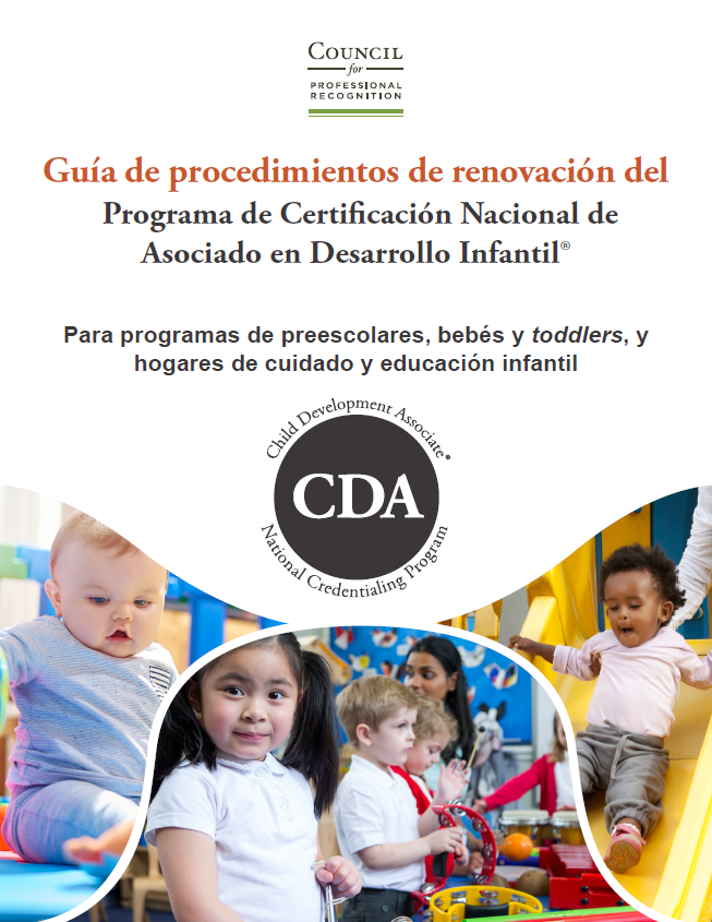 Renueve su CDA - Council for Professional Recognition