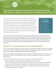 State Recruitment Fact Sheet - CDA Council