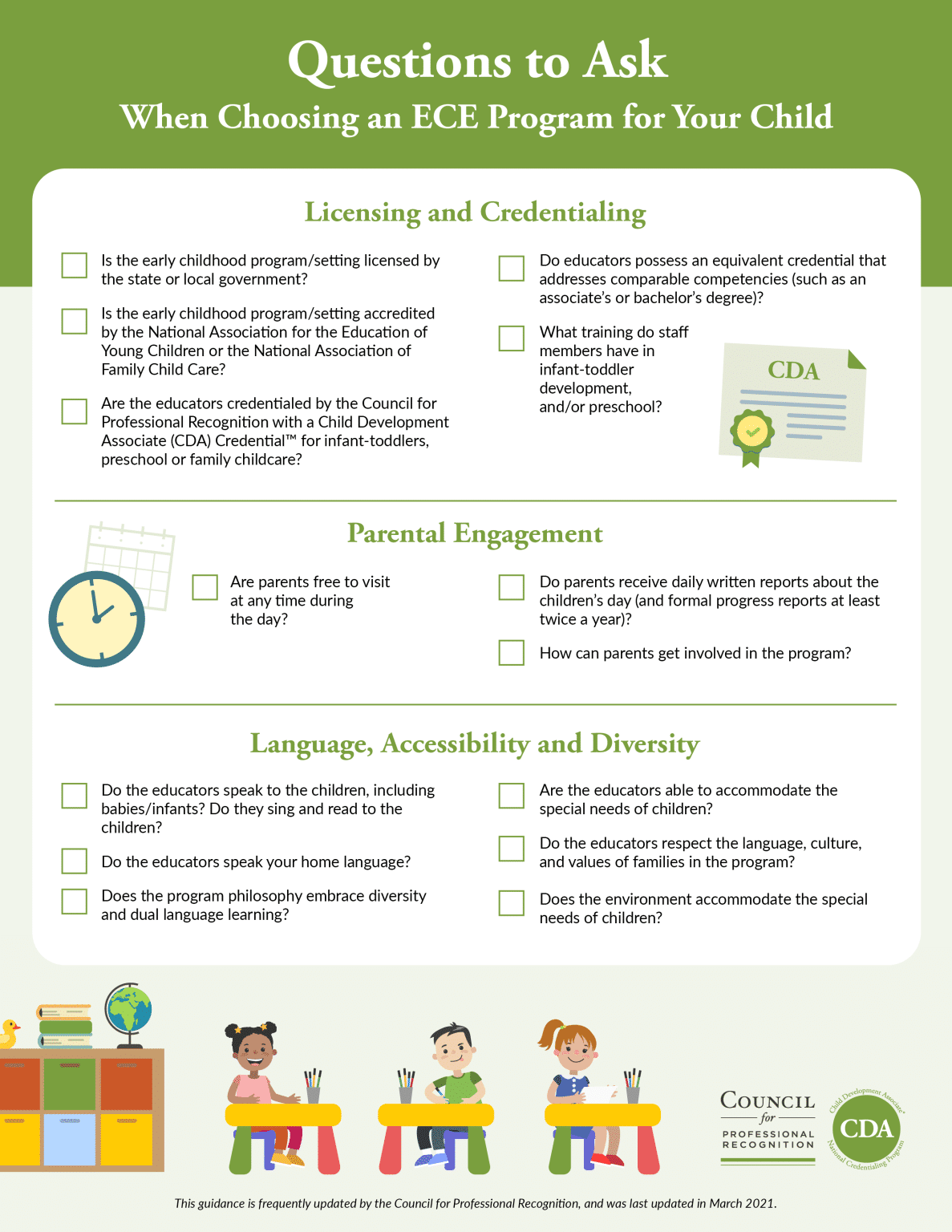 35 Essential Questions to Ask When Choosing an ECE Program for Your ...