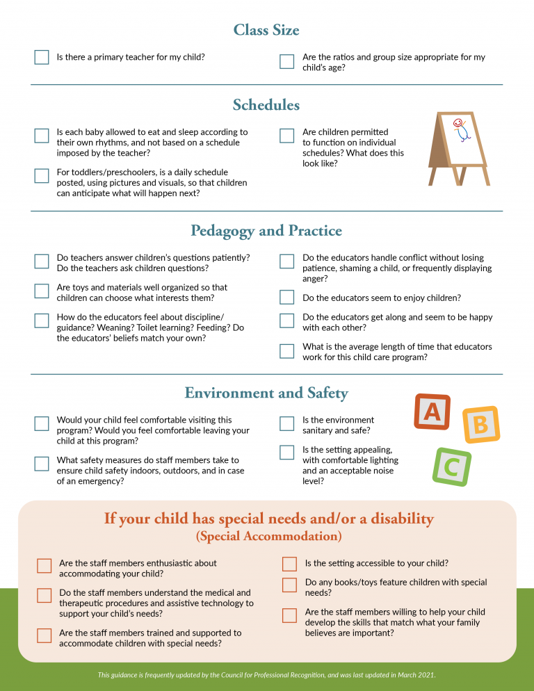35 Essential Questions to Ask When Choosing an ECE Program for Your ...